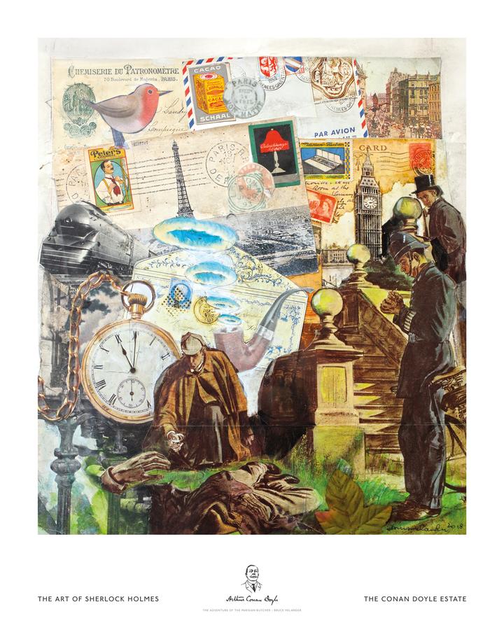 The Art of Sherlock Holmes Artist 9 - Bruce Helander – Sherlock Holmes ...