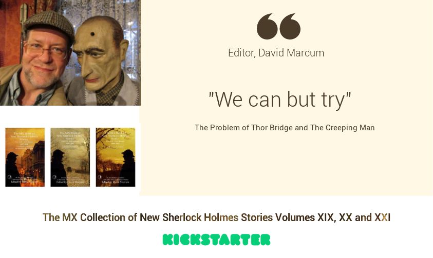 Sherlock Author Profile - David Marcum – Sherlock Holmes Books by MX ...