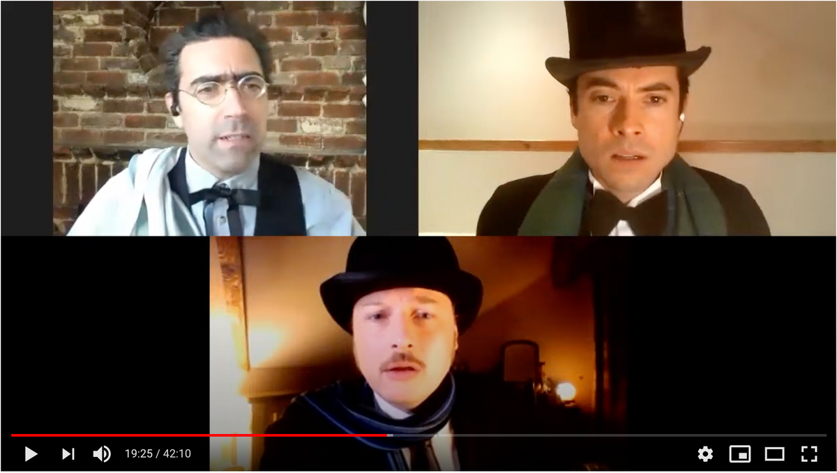 The Blue Carbuncle - Live Stream - SHSL Annual Dinner – Sherlock Holmes ...