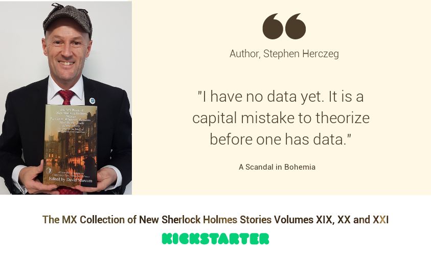 Sherlock Author Profile - Stephen Herczeg – Sherlock Holmes Books by MX ...