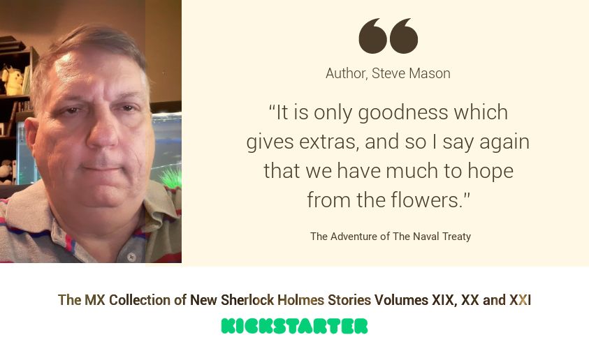 Sherlock Author Profile - Steve Mason – Sherlock Holmes Books by MX ...
