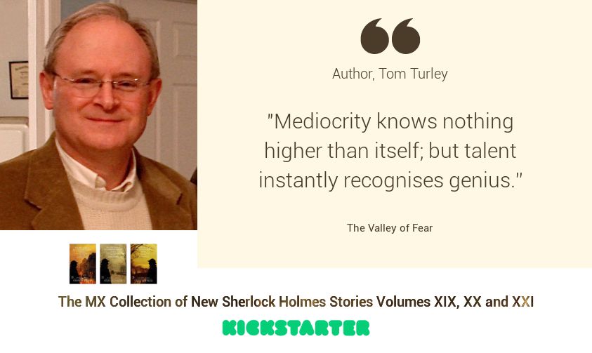 Sherlock Author Profile - Tom Turley – Sherlock Holmes Books by MX ...