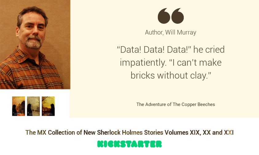 Sherlock Author Profile - Will Murray – Sherlock Holmes Books by MX ...