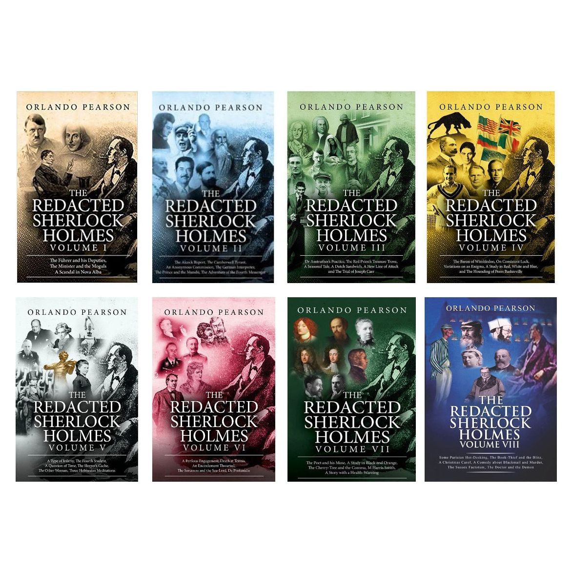 The Redacted Sherlock Holmes Collections 1-8 Digital Editions ...