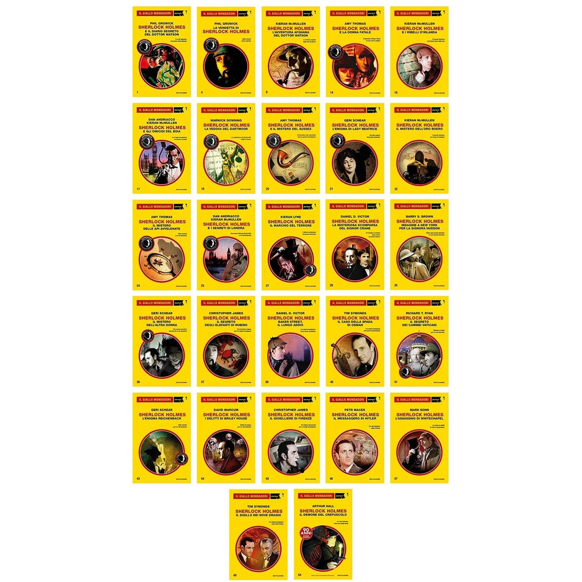 Bundle Mystery Sherlock italiano di Mondadori – Sherlock Holmes Books ...